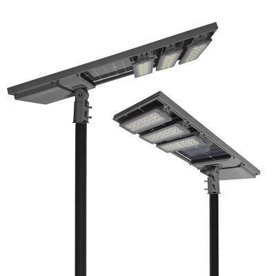 China 180lm/W New All In One Solar Street Light With Adjustable Angle Bracket 7070SMD Renewable Outdoor Lighting Solution for sale