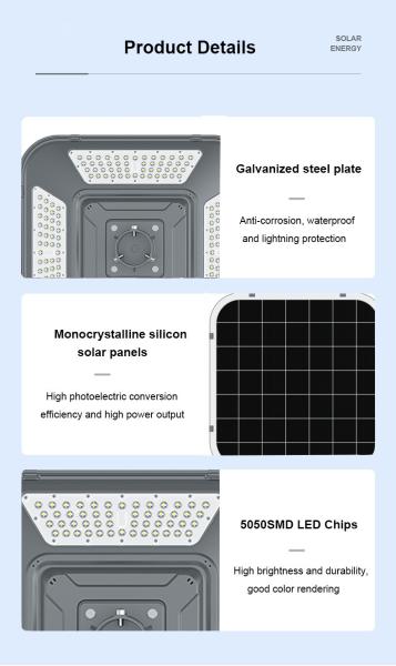 Quality Energy-saving Solar LED Lawn Bollard Lights Lamp Size 578*578*156MM Lumen 3200LM for sale