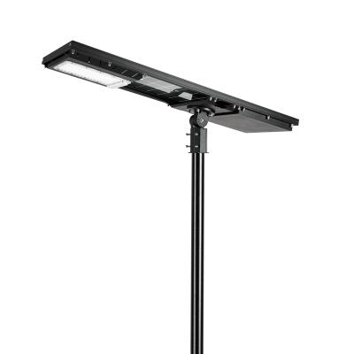 China Ip66 Waterproof Solar LED Street Light Street Lamp All in One Manufacture Price Auto Cleaning for sale