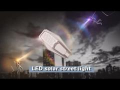 Smart Solar Powered Led Street Lights 400 Watt Solar Street Light With Remote