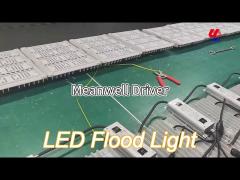 Lumen 48000-64000lm 160lm/W LED Module Flood Lighting Tower for Golf Driving Sports Range