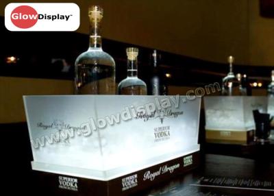 China LED Ice Bucket Square Shape With Logo Engrave For bar promotion for sale
