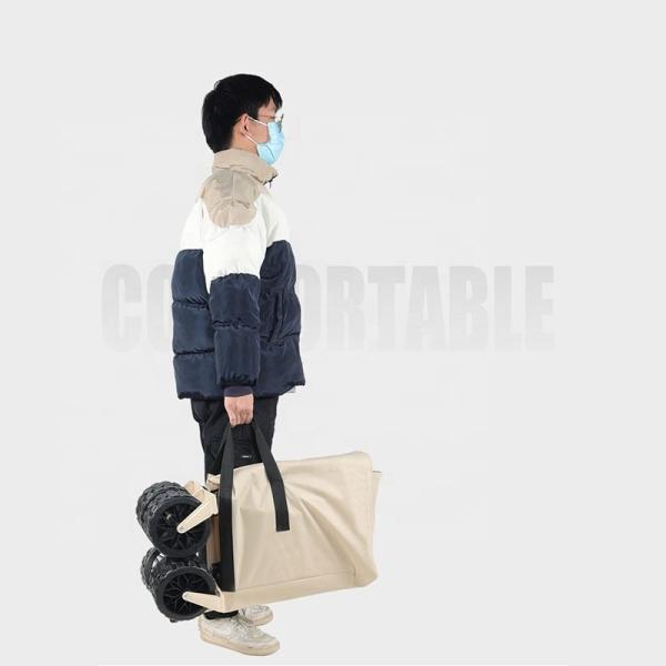 Quality Outdoor Folding Trolley Cart Inner Bottom Gathering ODM Collapsible Cart With for sale