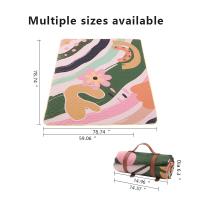 China Personalised Extra Large Packable Floral Picnic Blanket 200x150 cm Waterproof for sale