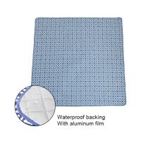 China Personalised Extra Large Packable Floral Picnic Blanket 200x150 cm Waterproof for sale