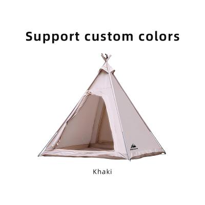 Cina Spaziose tende da campeggio in stile teepee tende da campeggio picnic con doppia porta in vendita