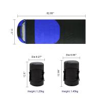 China Rectangular Down Camping Sleeping Bags Lightweight Warmest Sleeping Bag for sale