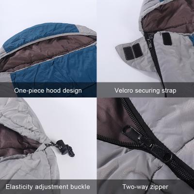 Cina Taschino da letto blu leggero di flanello Semi rettangolare zaino da letto da zaino per adulti in vendita