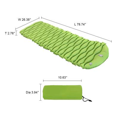 Cina Foot Press Campeggio all'aperto 2 Stagione Sacchetto da letto Tempio freddo Pad da letto Per adulti escursioni in vendita