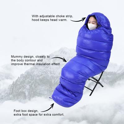 Cina Tempio freddo giù sacchetto per bambini impermeabile blu sacchetti per bambini 20D Nylon in vendita