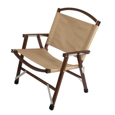 Cina Eco-friendly Legno leggero sedia da campeggio pieghevole rosso per picnic all'aperto in vendita