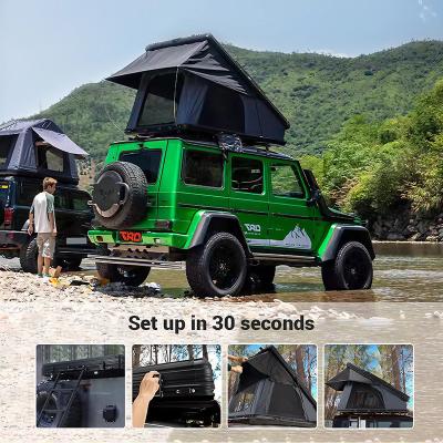 Cina Tenda da tetto rigida rialzata con guscio in alluminio, grande, resistente, per 4 stagioni, per auto, 65 kg in vendita