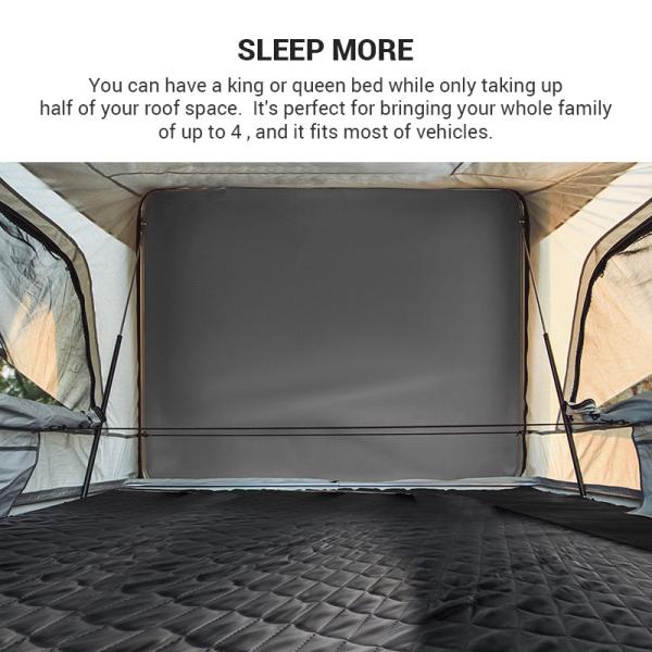 Quality Lightweight Roof Tent Competitive Roof Top Tent Hard Side Pop Up for sale