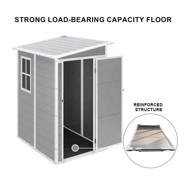 Quality Durable Construction Garden Shed Lean-to Design Waterproof Outdoor Garden Sheds for sale