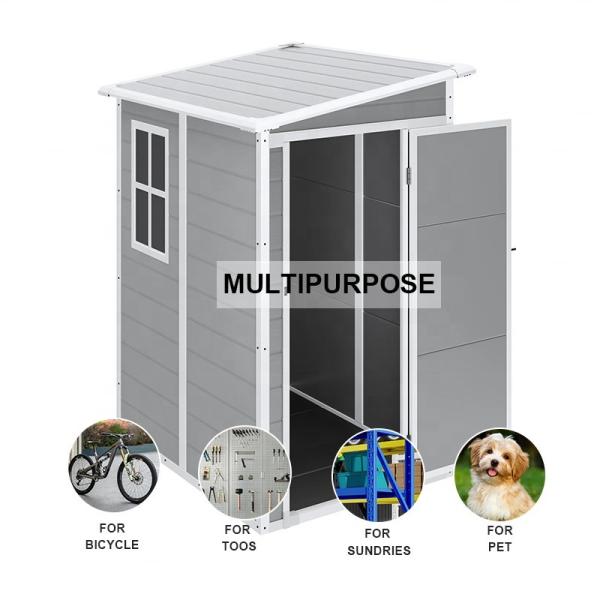 Quality Durable Construction Garden Shed Lean-to Design Waterproof Outdoor Garden Sheds for sale