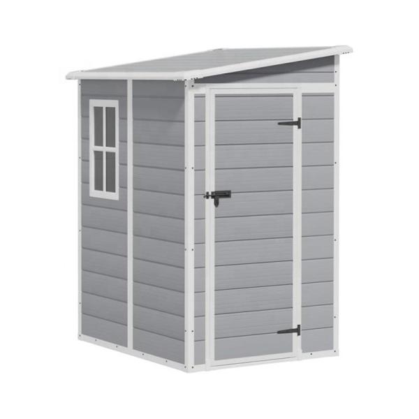 Quality 3X5Ft Plastic Garden Shed Backyard Storage Shed With Floor for sale