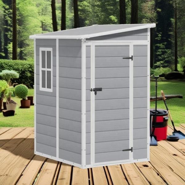 Quality Easy Assembly Garden Storage Shed Customized Color Outdoor Storage Shed for sale