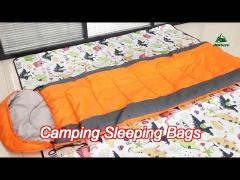 1 pessoa acampamento sacos de dormir laranja retangular mochila saco de dormir