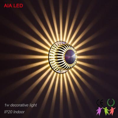 China Pure aluminum 6W indoor modern LED wall light for corridor and for living room for sale