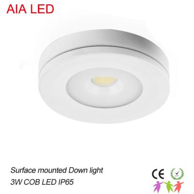 China White 1x3W waterproof IP65 indoor LED spot light/ led down light for cabinet used for sale