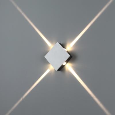 China 5degree beam angle 4x1W comptitive price  IP20 modern LED wall light /LED decoration light for sale