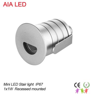 China Plastics cast box 1x3W outdoor waterproof IP67 mini LED spot light/LED stair light for parks for sale
