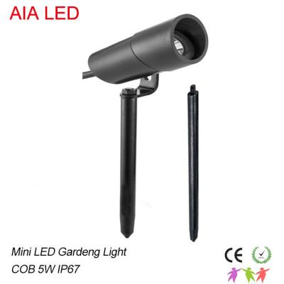 China Spike waterproof black 1x3W DC12V IP67 outdoor LED spot light/ LED garden Lighting for sale