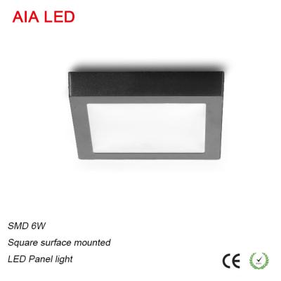 China Hot sell black matt black 6W LED Panel lighting /led down for any ceiling decoration for sale