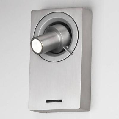 China Surface aluminum inside IP40 3W LED wall lights/led reading lamps for sale