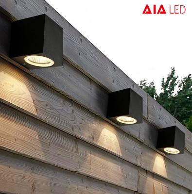 China Waterproof square 3W IP65 LED wall lights for garden wall and outdoor wall for sale