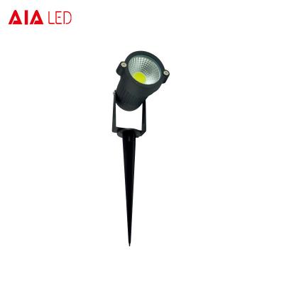 China With the spike 60degree COB 1x5W DC12V IP65 outdoor LED spot light/ LED garden Light for sale