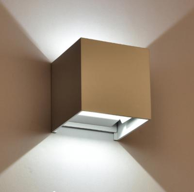 China Pure Aluminum exterior waterproof IP65 adjustable beam angle LED wall light for passageway for sale
