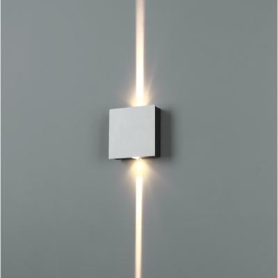 China Steel inside 2x1W  IP20 modern LED wall light /LED decoration light for showroom for sale