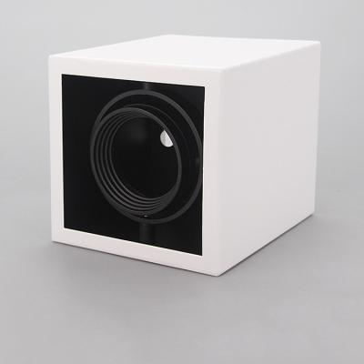 China Square GU10 Holder spot light interior GU10 base spot light for hotel lobby for sale