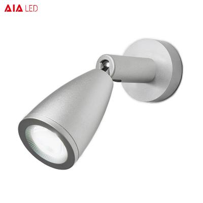 China Flexible silver bedroom wall bed book wall lamps 3W & led reading headboard wall light for sale