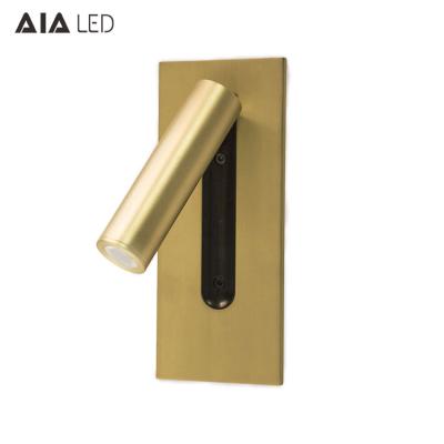 China Flexible recessed mounted led bedside wall light 3W LED wall lamp & led reading wall light for sale