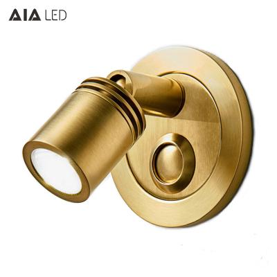 China Flexible recessed mounted bedside wall light 3W & led reading wall light headboard wall light for sale