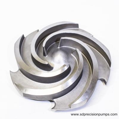China Standard ANSI Process Pump Parts CD4M Titanium Goulds 3196 impeller for sale