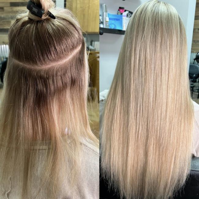 Pre Bonded I-Tip Hair Extensions Beautyworks Balayage Hair Colors