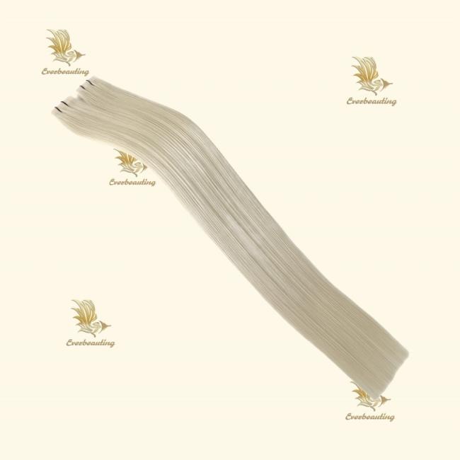 Narrow Tape in Human Hair Extensions Wholesale Highlight Colors