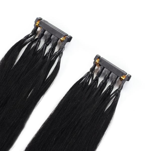Quality 6D Russian Human Hair Extensions 100% Remy Hair for 12 Months Hair Life and for sale