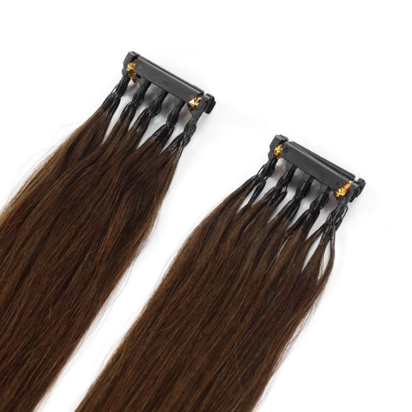 Quality Shedding No Russian Virgin Hair Cuticle Aligned 6D Hair Extensions 2ND for sale