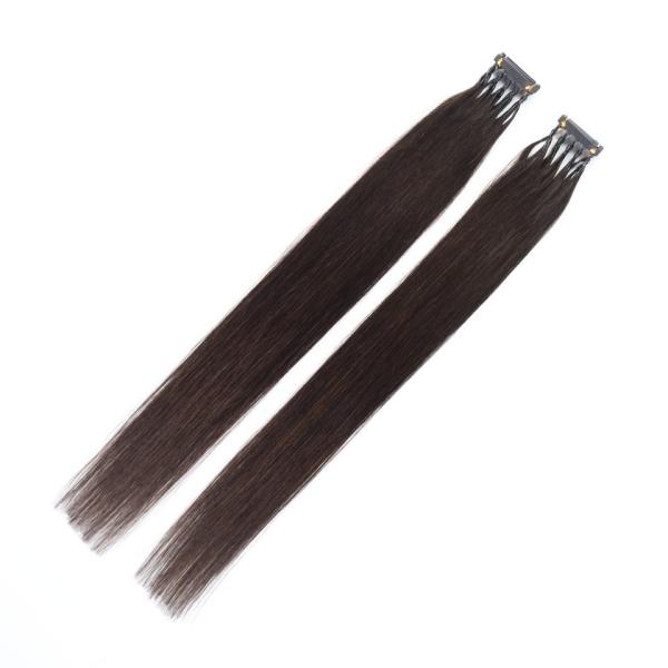 Quality 6D Russian Hair Cuticle Aligned 6D2 Hair Extensions 25g/bag Pre-Bonded I-Tip for sale