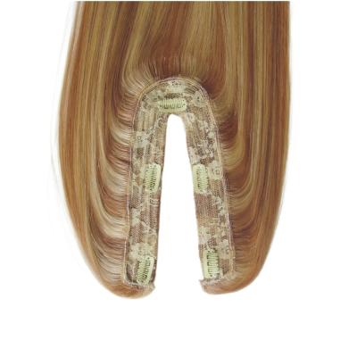 Quality European Human Hair Topper with Dyeable Hair and Initial Payment Option for sale