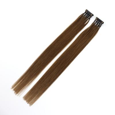 Quality 6D Human Hair Extensions Pre Bonded Brazilian Double Drawn Cuticle Aligned Remy for sale