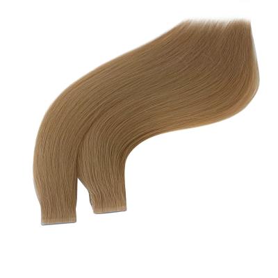 Cina Richiesta personalizzata accettata per estensioni di capelli con nastro in colore biondo in vendita