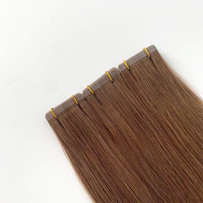Cina Styling retto pre-connesso Remy capelli umani europei T-Tone color Tape in estensione dei capelli in vendita