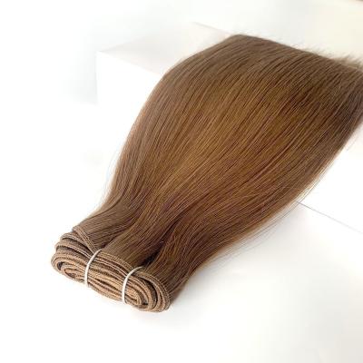 Cina Cuticule a doppio disegno allineata Ombre Color Machine Weft Hair Extensions Capelli umani 100g/pacco in vendita