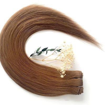 Cina Cuticule a doppio disegno allineata Ombre Color Machine Weft Hair Extensions Capelli umani 100g/pacco in vendita