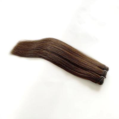 Cina Cuticule a doppio disegno allineata Ombre Color Machine Weft Hair Extensions Capelli umani 100g/pacco in vendita